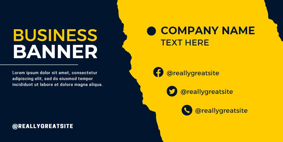 Six Important Elements to Include in Your Banner | eBusiness blog