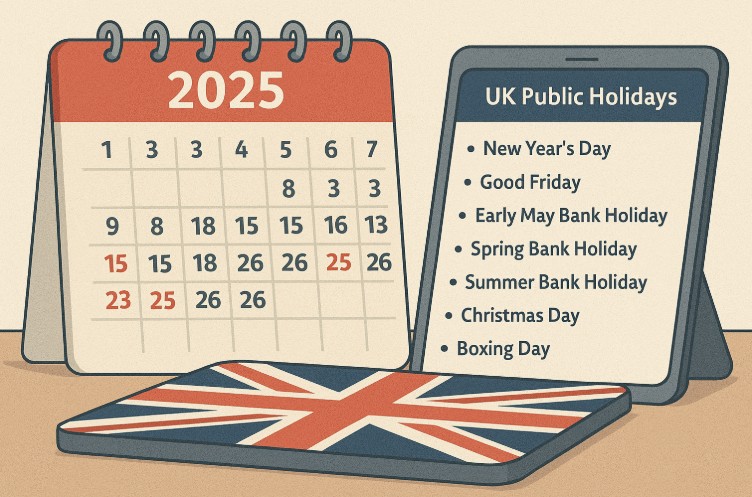 Is Monday 4th August a Bank Holiday in England, Scotland, or Wales?